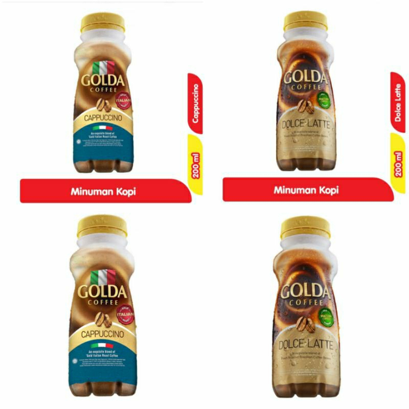 Jual Golda Minuman Kopi Pet 200ml | Shopee Indonesia
