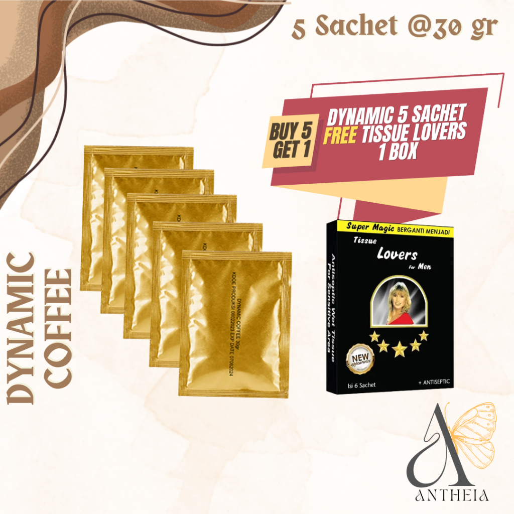 Jual (5 Sachet) Kopi Dynamic Coffee | Kopi Stamina Pria Perkasa ...