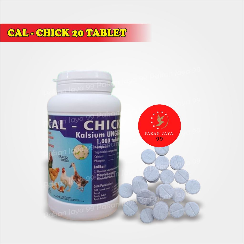 Jual READY CAL CHICK 30 TABLET RAID-ALL MELENGKAPI KEBUTUHAN VITAMIN ...