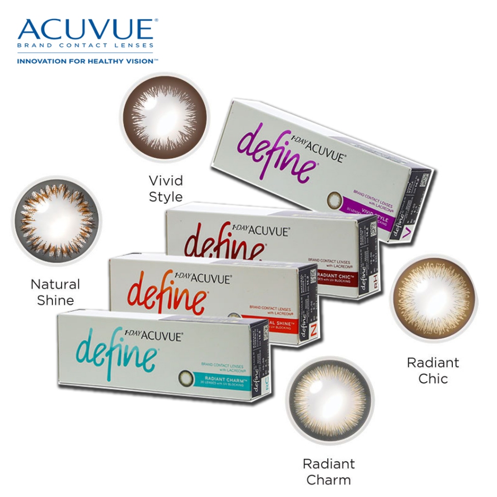 Jual Acuvue Define 1 Day 30pcs | Softlens Daily Acuvue Define | Soflen ...