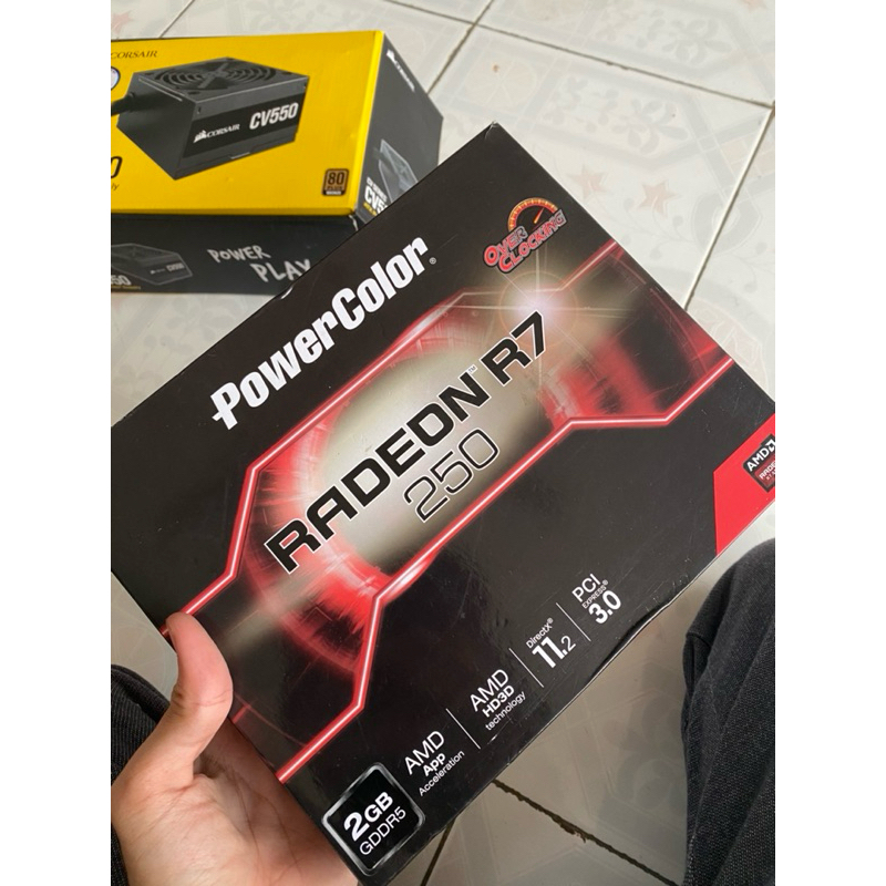 Jual VGA R7 250 2GB Power Color GDDR5 OC | Shopee Indonesia