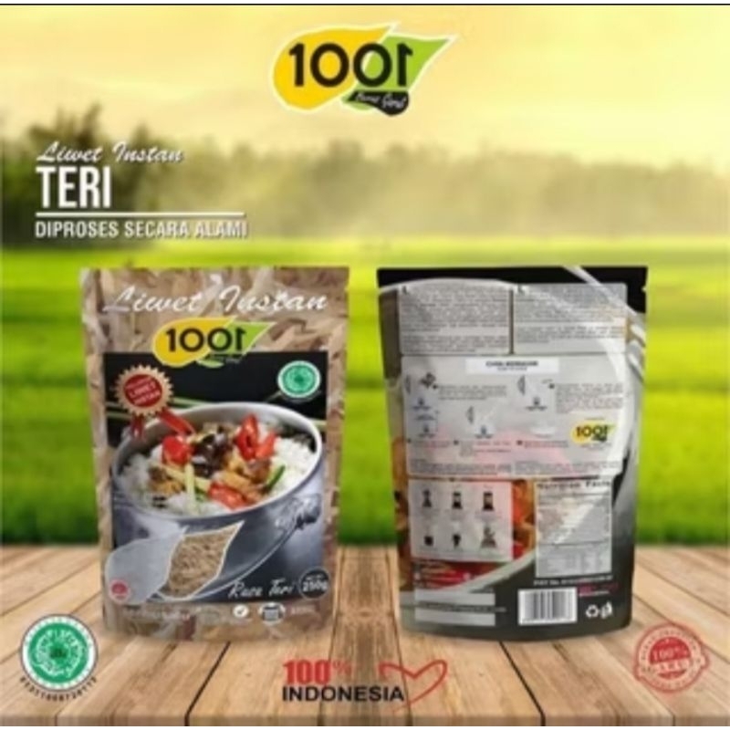 Jual Nasi Liwet Instan 1001 Seribu Satu Rasa Original Jambal Teri Pedas ...