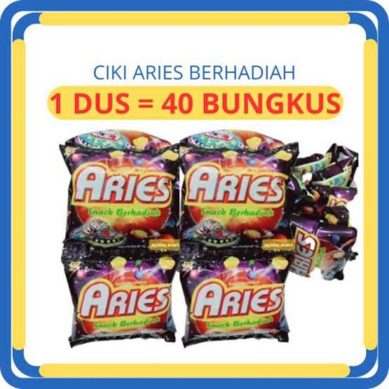 Jual CHIKI ARIES BERHADIAH 1 DUS ISI 40 PCS | Shopee Indonesia