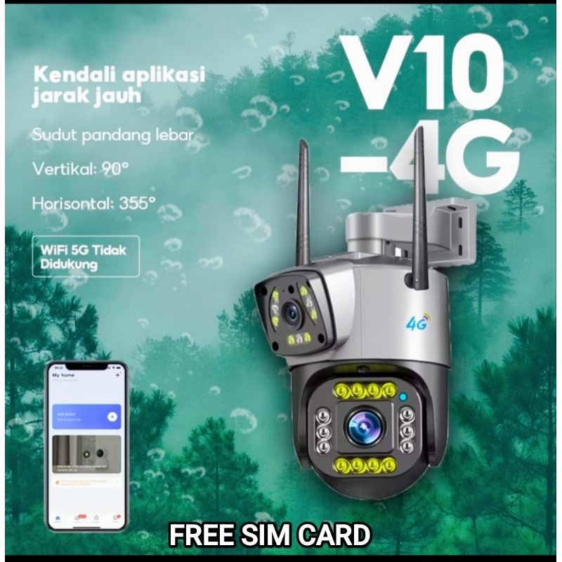 Jual NEW CCTV 4G SIM CARD ALL OPERATOR CAMERA WIRELESS 16MP | Shopee ...