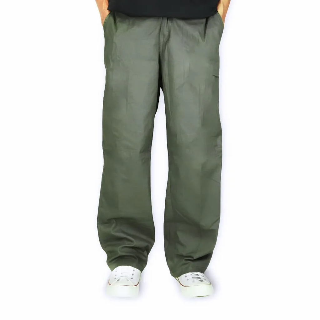 Jual GD Merch - Long Chino Baggy Olive GD Merch Black Series / Celana ...