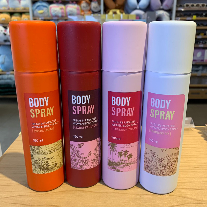 Jual Miniso Fresh In Paradise Women Body Spray | Shopee Indonesia
