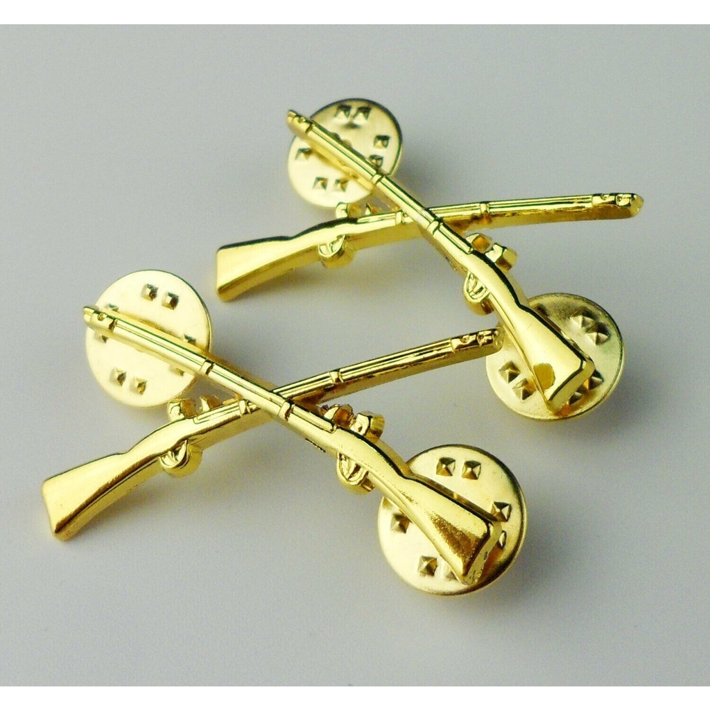 Jual U.S. Army Infantry Officer Lapel Badge Pin Isignina PAIR-1733 ...