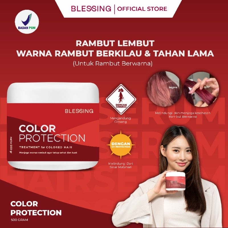 Jual 𝗕𝗹𝗲𝘀𝘀𝗶𝗻𝗴 𝗖𝗼𝗹𝗼𝗿 𝗣𝗿𝗼𝘁𝗲𝗰𝘁𝗶𝗼𝗻 – Hair Mask Premium Pelindung Warna ...