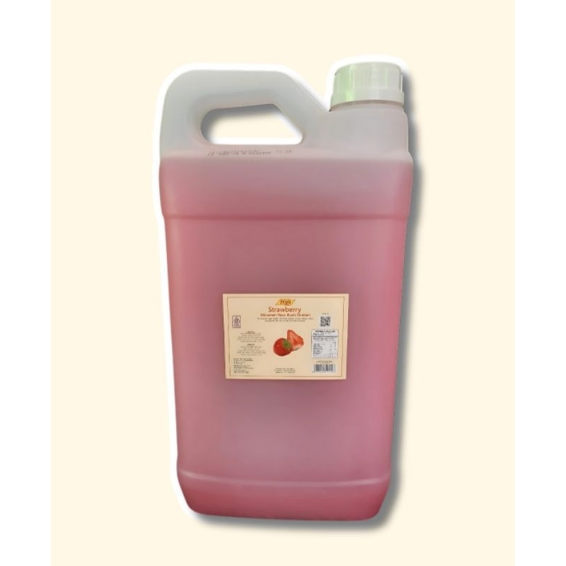 Jual Toza Juice Jus Strawberry Stroberi 5 Liter | Shopee Indonesia