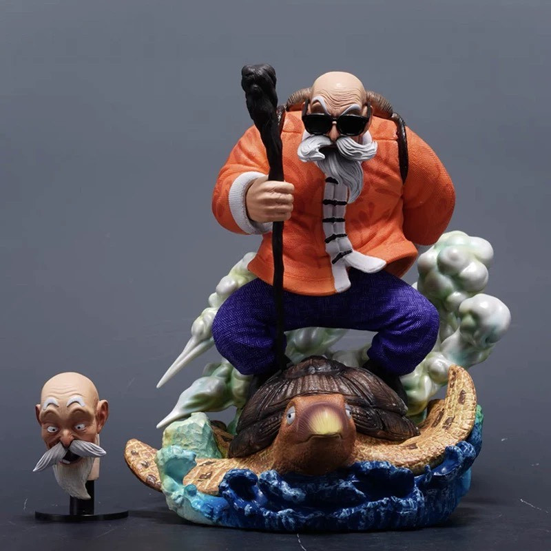 Jual [ Foto Asli ] Statue Dragon Ball Master Roshi [ Last Sleep Studio ...