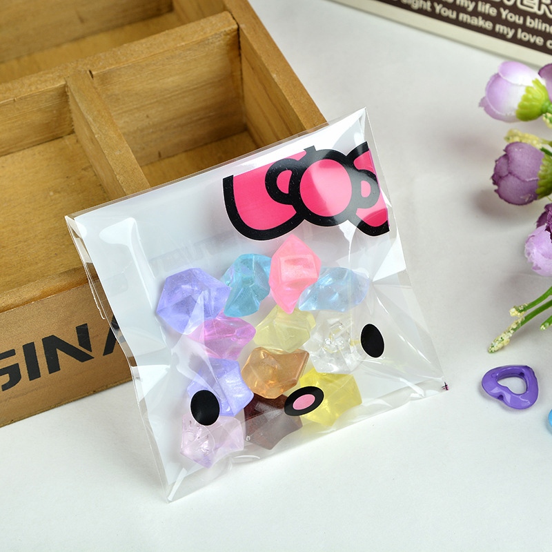 Jual plastik cookies 7x7cm 100lembar / plastik permen / plastik kue ...