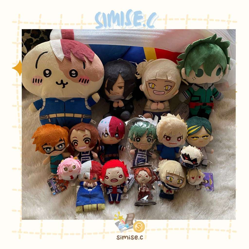 Jual Boku No Hero Academia Plush Keychain / Boneka Anime My Hero ...