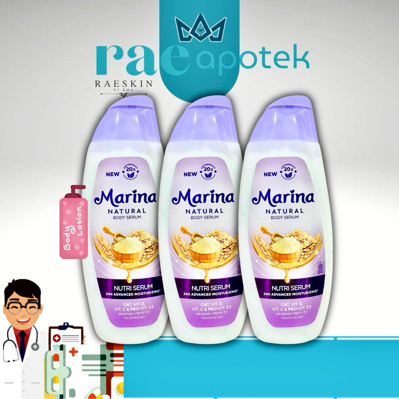 Jual Hand body Marina Hand Body Natural Nutri Serum 190ML | Shopee Indonesia