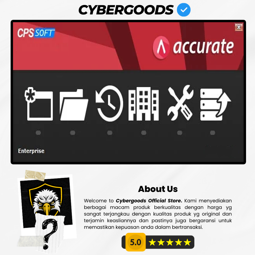 Jual Software Accurate 5 4 Enterprise Pro Full Version Accurate ...