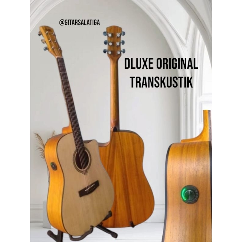 Jual gitar dluxe DW 100 / 110 original transkustik free laser nama ...