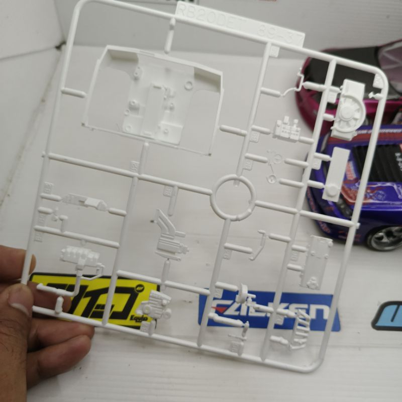 Jual Mesin Engine Bay RB20DET Model Kit 1/24 Tamiya Aoshima Hasegawa ...