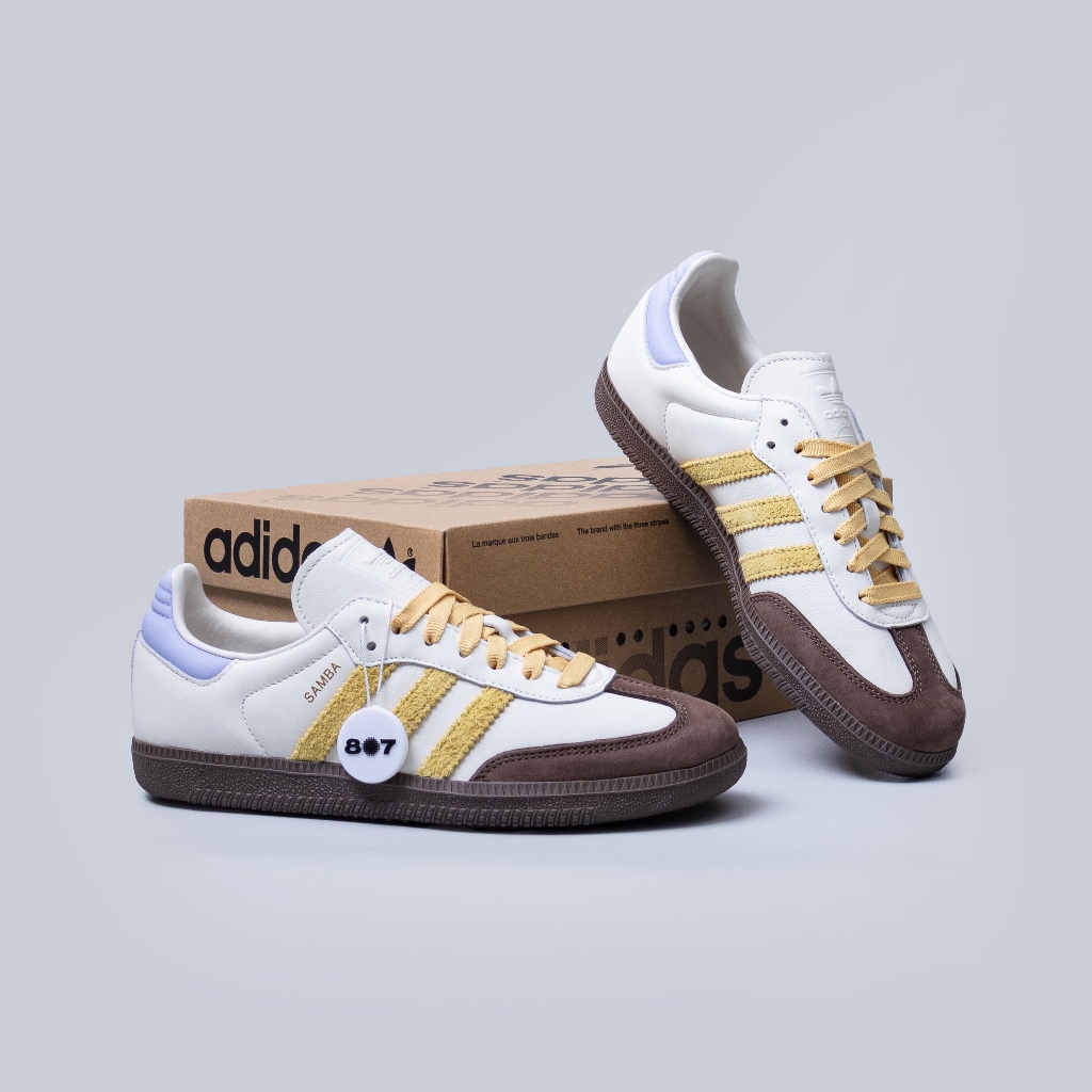 Jual Adidas Samba Off White Violet Tone | Shopee Indonesia