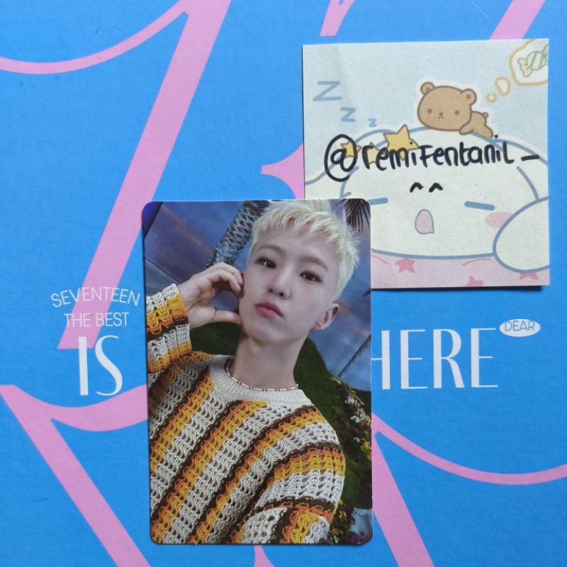 Jual PHOTOCARD OFFICIAL HOSHI SEVENTEEN SECTOR 17 PC HOSHI SVT KWON ...
