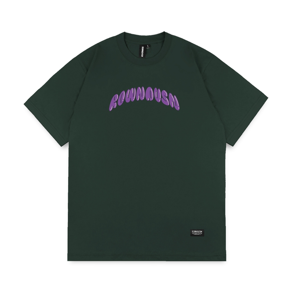 Jual Rown Division Official T-Shirt - Rowndvsn Kaos Bubblonia Green ...
