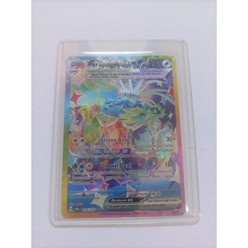 Jual Terapagos ex 226/187 SAR Terastal - Pokemon TCG Indonesia | Shopee Indonesia