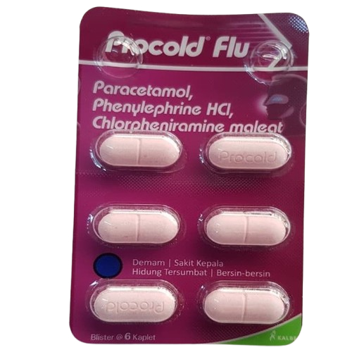 Jual PROCOLD CAPL 6S STRIP 24S (1 STRIP = 6 TAB) | Shopee Indonesia