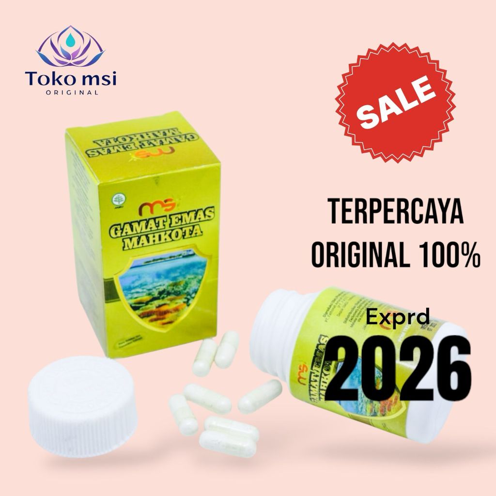 Jual Exprd 2026 Produk Original Msi Gamat Emas Mahkota Gamat Gold ...