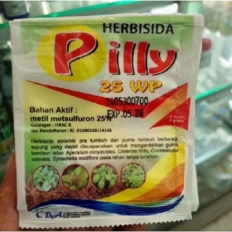 Jual PILLY herbisida untuk campuran obat rumput sistemik dan kontak dan ...
