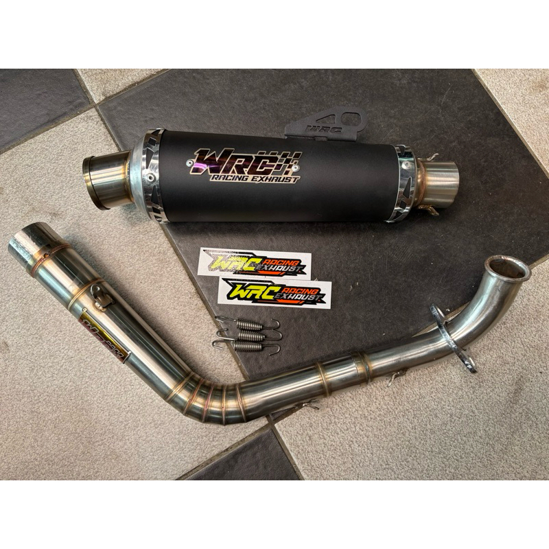 Jual WRC KNALPOT TYPE VARKYY STYLE COATING & FULL STAINLESS ALL MATIC ...