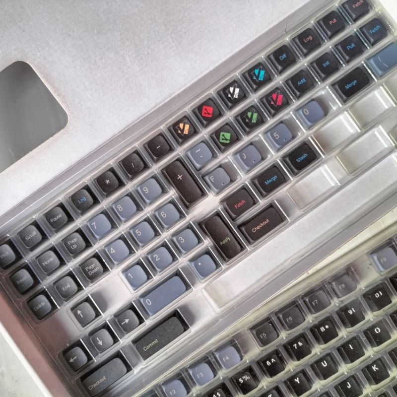 Jual Keycaps PBT Dye Sub XDA Profile Darkmode Clone | Shopee Indonesia
