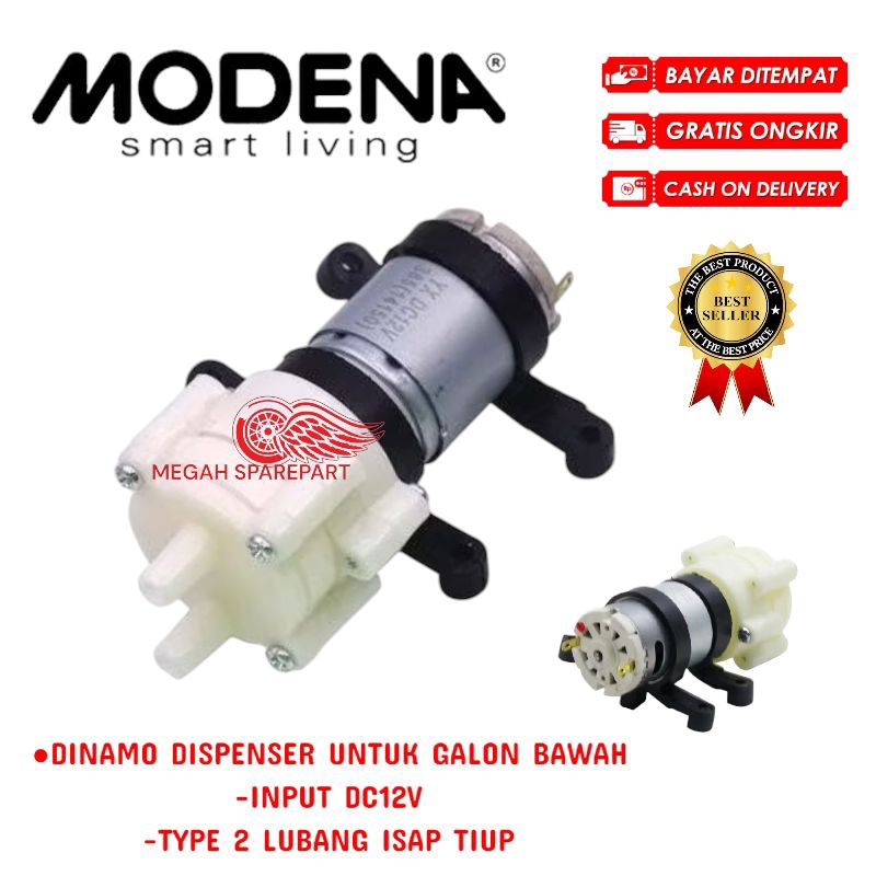 Jual POMPA DISPENSER GALON BAWAH | DINAMO DISPENSER GALON BAWAH MODENA ...