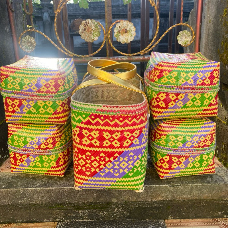 Jual KEBEN SET 4 || Tas Bambu Isi 4 | Tas bambu isi 4 ulatan bambu ...