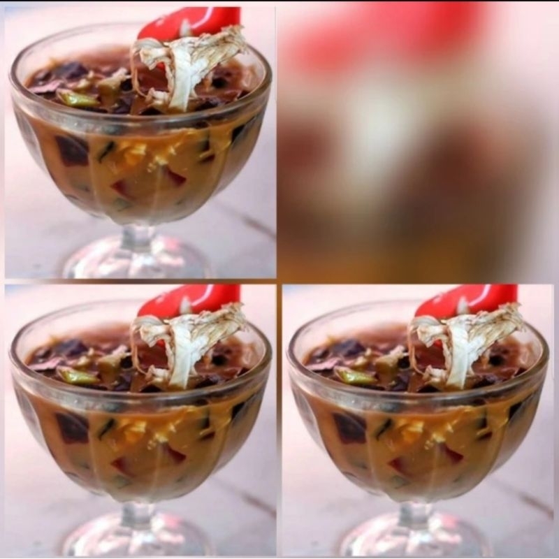 Jual 1 set isi 3pcs gelas es/ gelas ice cream/ gelas es campur/ gelas ...
