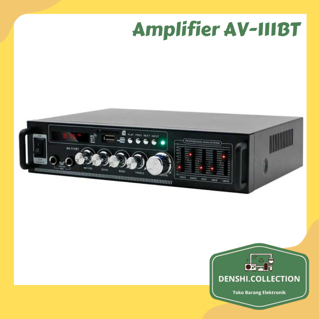 Jual Amplifier Karaoke I Amplifier Bluetooth I LDZS Audio Amplifier ...
