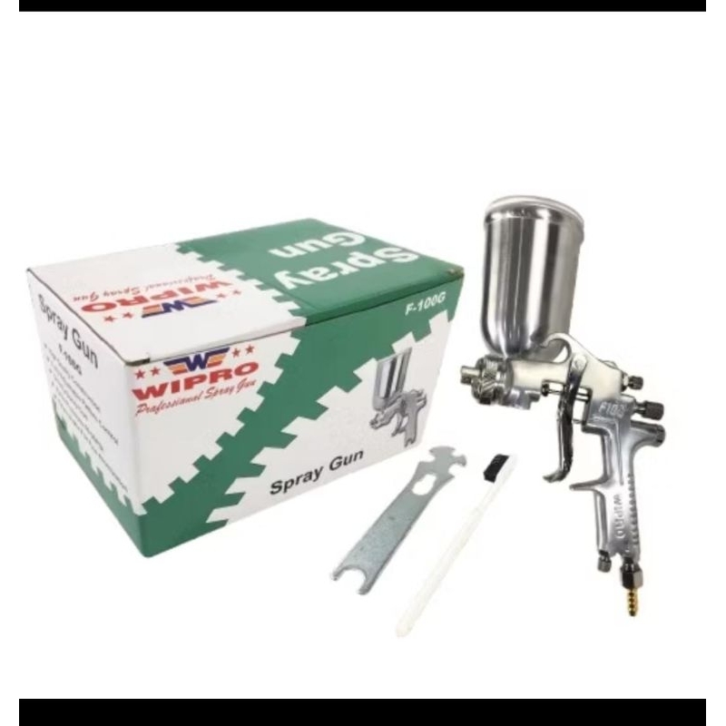Jual Spray Gun Tabung Atas Wipro F100 G | Shopee Indonesia