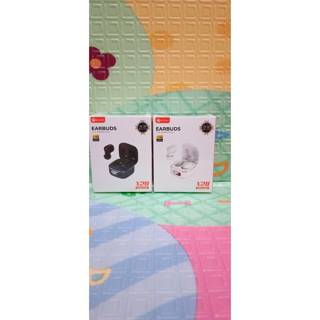 Jual SALE - MIXIO X28 SUPER MINI TWS LCD SUPER BASS MACARON TRUE ...