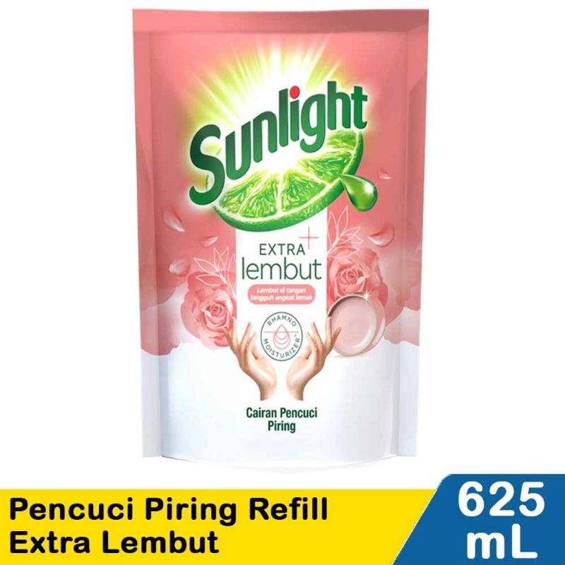 Jual Sunlight Pencuci Piring Reffil Extra Lembut 625 ml | Shopee Indonesia