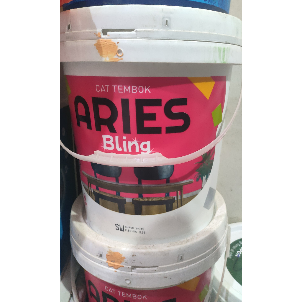 Jual Cat Tembok / Dinding Aries Bling 18 kg / Avian Brands Pail ...