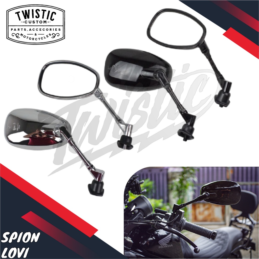 Jual Spion Oval Lovi Motor Benelli Patagonian Eagle 250 Keeway SCR 250 ...
