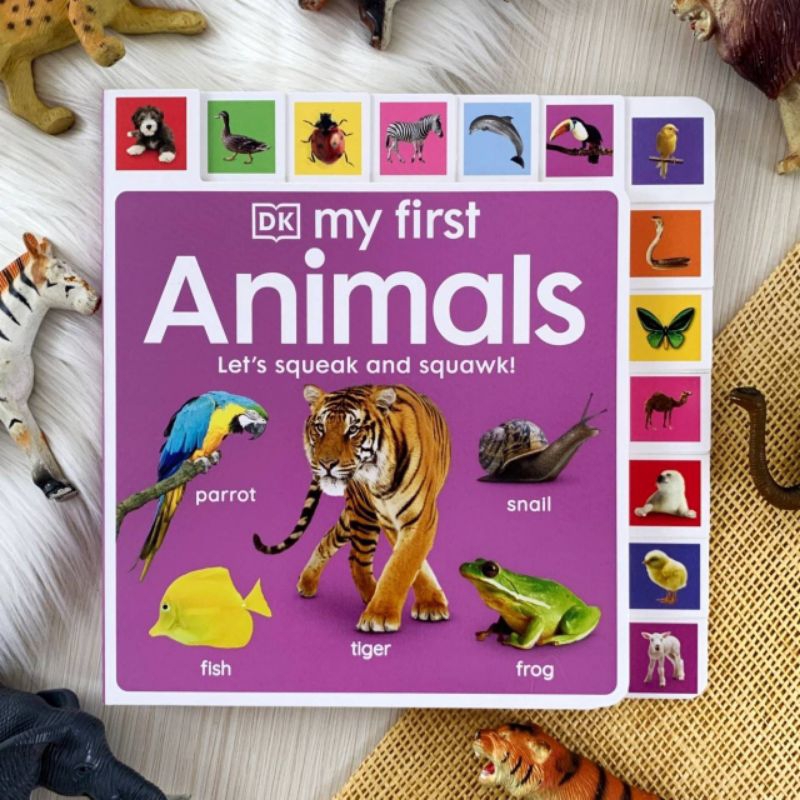 Jual DK My First Animals Let's Squeak and Squawk! | Shopee Indonesia
