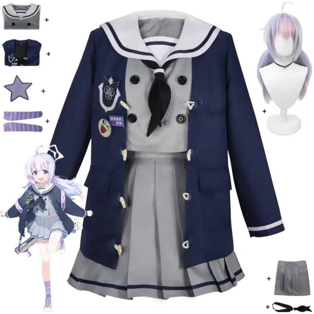 Jual Game Blue Archive Uzawa Reisa Cosplay Costume The Animation Japan