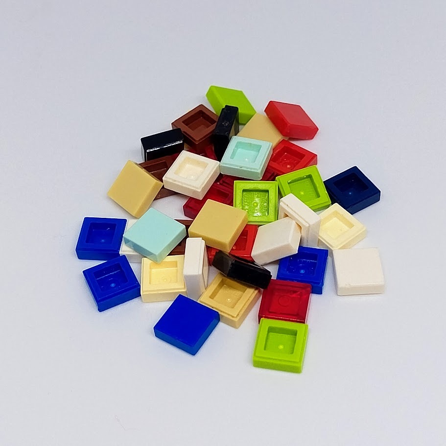 Jual Lego Part 3070 / 30039 Tile 1 x 1 Multi Color 2nd | Shopee Indonesia