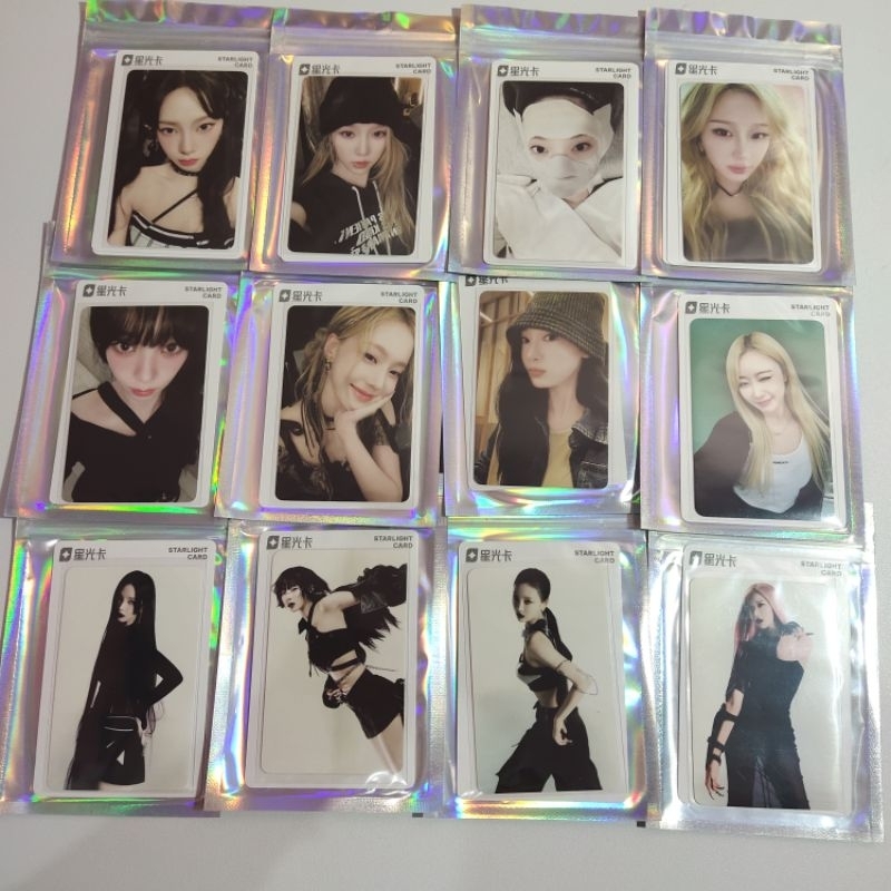 Jual Official Photocard AESPA QQ Whiplash - sealed PC Aespa | Shopee Indonesia