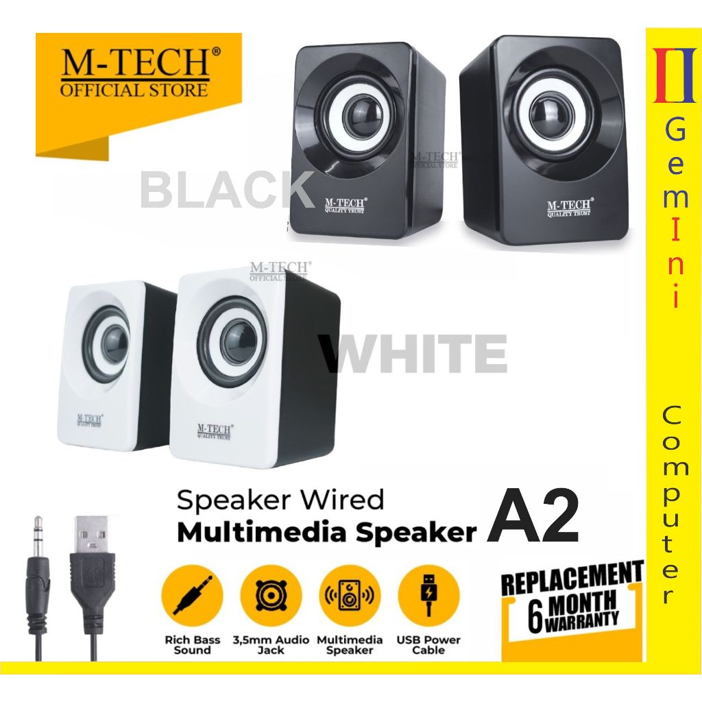 Jual Speaker M-Tech Original Multimedia A2 ORIGINAL | Shopee Indonesia