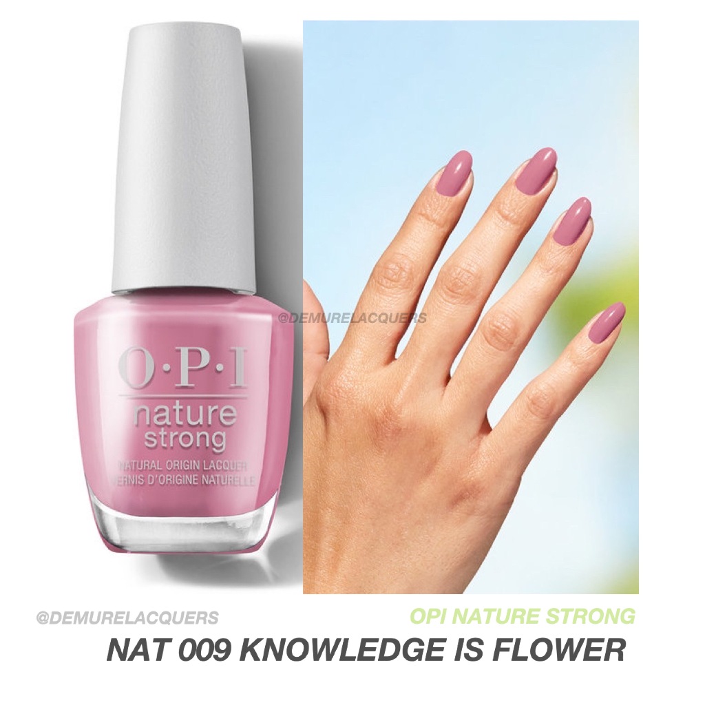 Jual NATURE STRONG - KNOWLEDGE IS FLOWER - NAT 009 (VEGAN NAIL POLISH ...