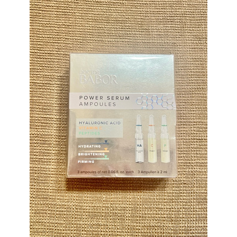 Jual Doctor Babor Power Serum Ampoule - Hyaluronic Acid - Vitamin C - Peptides | Shopee Indonesia