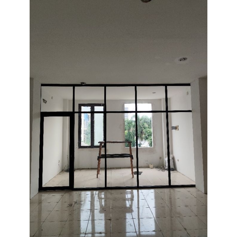 Jual Partisi Penyekat Ruangan Aluminium Custom Ukuran dan model ...