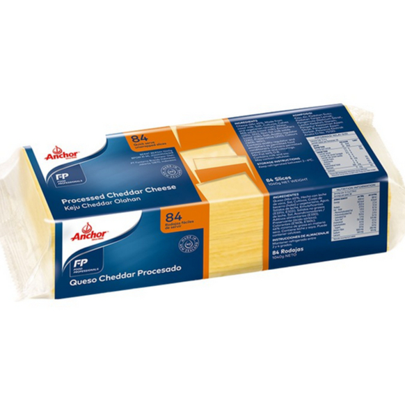Jual Anchor Red Cheddar Slice - Keju Burger -Keju Slice Cheddar 1 Kg ...
