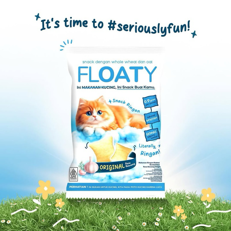 Jual Floaty Snack Original 60 gr - Cemilan Rasa Bawang | Shopee Indonesia