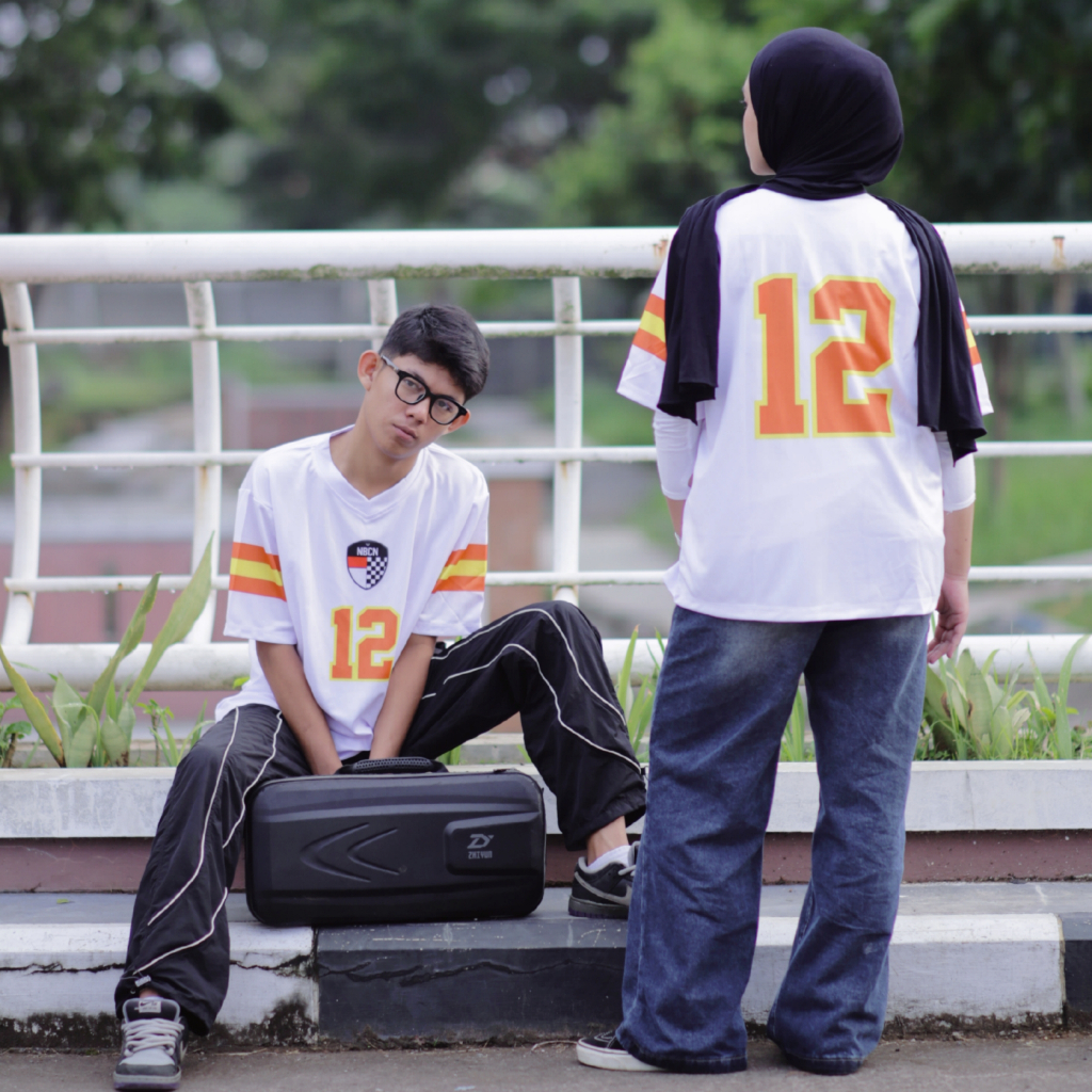 Jual Crafted / 12 / Couple Series Kaos Jersy Boxy Fit Baseball | Shopee ...