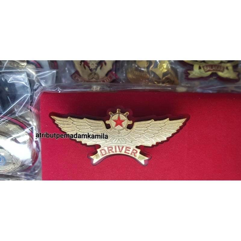 Jual brevet wing pin firedriver pemadam damkar PDH PDU | Shopee Indonesia
